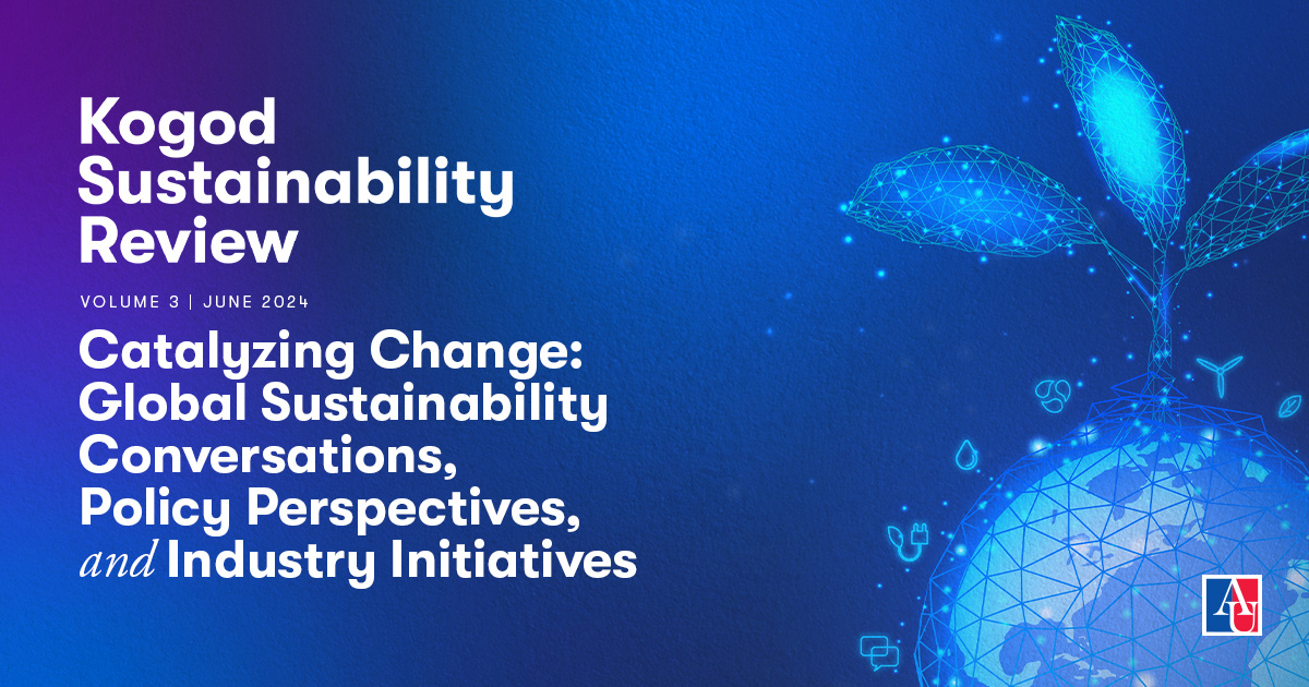 Kogod Sustainability Review